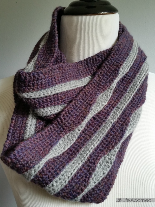 Crochet Scarf Pattern: Infinite Lifelines · Life Adorned